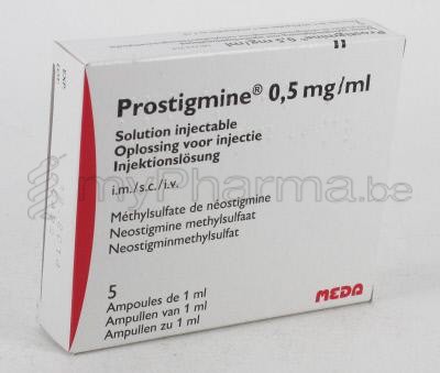 Pharmacie Parent SPRL : Substances actives - N - Néostigmine