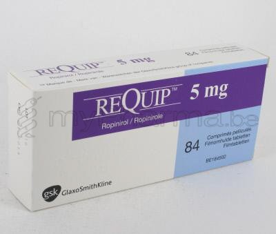 Pharmacie Parent SPRL : Substances actives - R - Ropinirole