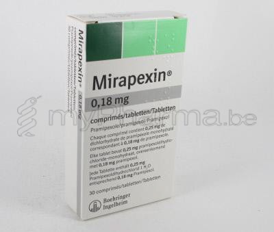 Pharmacie Parent SPRL : Home > Substances actives - P - Pramipexole ...