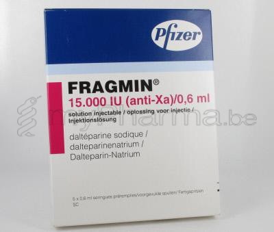 Pharmacie Parent SPRL : Substances actives - D - Daltéparine