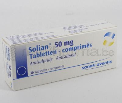 Pharmacie Parent SPRL : Substances actives - A - Amisulpride - SOLIAN ...