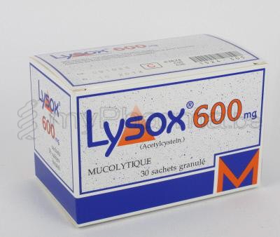 Pharmacie Parent SPRL : Substances actives - A - Acétylcysteine - LYSOX ...