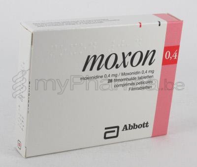 Pharmacie Parent SPRL : MOXON 0,4 MG 28 COMP