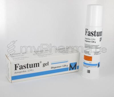 Pharmacie Parent SPRL : Home > FASTUM 2,5% 120 G GEL DISPENSER