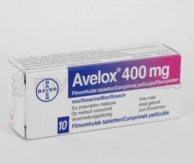 Pharmacie Parent SPRL : Substances actives - M - Moxifloxacine - AVELOX ...