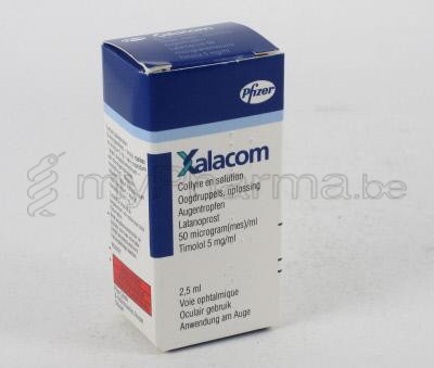 Pharmacie Parent SPRL : XALACOM 2,5 ML COLLYRE