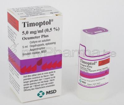 Pharmacie Parent SPRL : Substances actives - T - Timolol (collyre ...