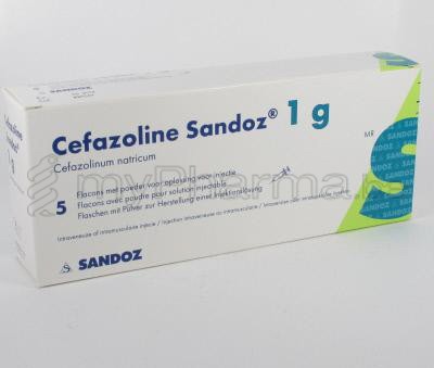 Pharmacie Parent SPRL : Substances actives - C - Céfazoline