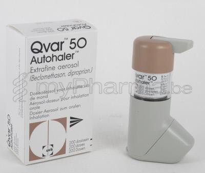 Pharmacie Parent SPRL : Home > QVAR AUTOHALER 50 MCG 200 DOSES