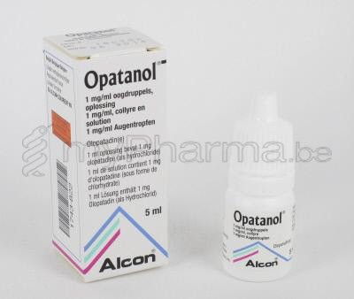 Pharmacie Parent SPRL : Substances actives - O - Olopatadine