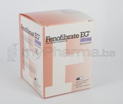 Pharmacie Parent SPRL : Substances actives - F - Fénofibrate