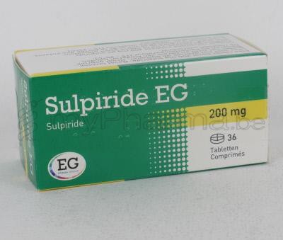 Pharmacie Parent SPRL : SULPIRIDE EG 200 MG 36 COMP