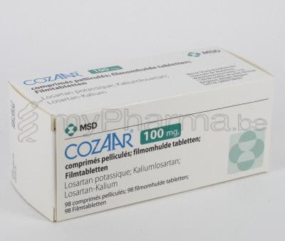 Pharmacie Parent SPRL : Home > Substances actives - L - Losartan