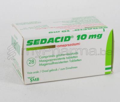 Pharmacie Parent SPRL : Substances actives - O - Oméprazole - SEDACID ...