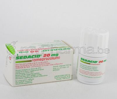 Pharmacie Parent SPRL : SEDACID 20 MG 56 COMP