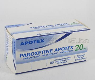 Pharmacie Parent SPRL : Substances actives - P - Paroxétine ...