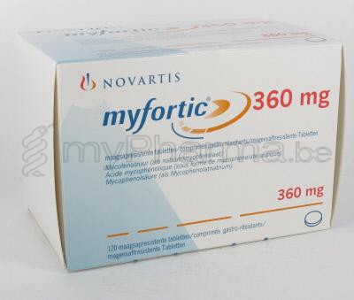 Pharmacie Parent SPRL : Substances actives - M - Mycophénolate