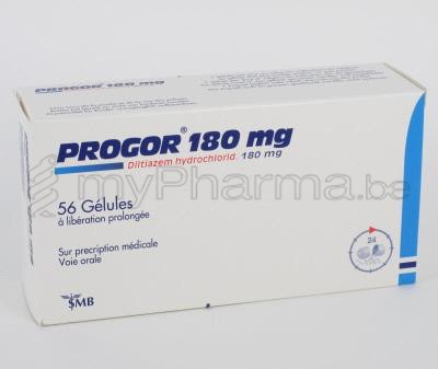 Pharmacie Parent SPRL : PROGOR 180 MG 56 CAPS