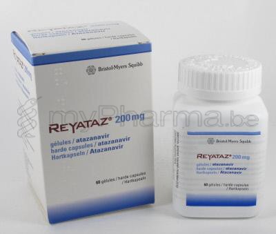Pharmacie Parent SPRL : Substances actives - A - Atazanavir - REYATAZ ...