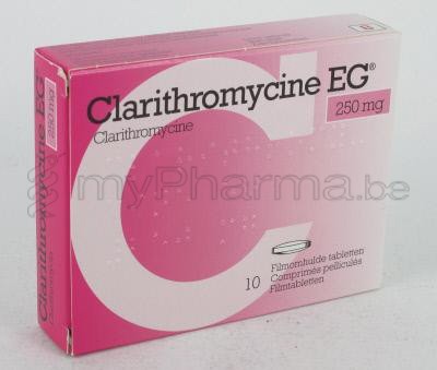 Pharmacie Parent SPRL : Substances actives - C - Clarithromycine