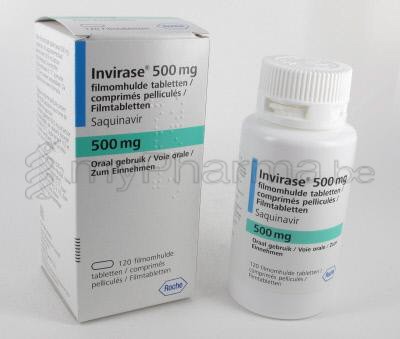 Pharmacie Parent SPRL : Substances actives - S - Saquinavir - INVIRASE ...