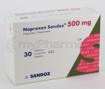 Pharmacie Parent SPRL : Substances actives - N - Naproxène - NAPROXENE ...