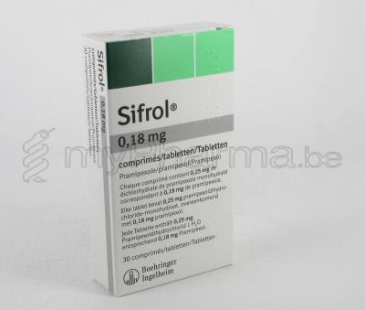 Pharmacie Parent SPRL : Home > Substances actives - P - Pramipexole ...