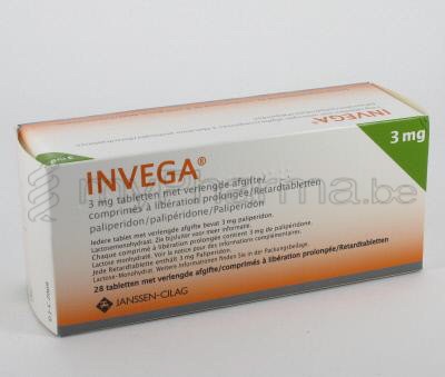 Pharmacie Parent SPRL : Substances actives - P - Palipéridone - INVEGA ...