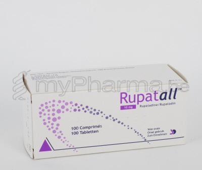 Pharmacie Parent SPRL : Home > RUPATALL 10 MG 100 COMP