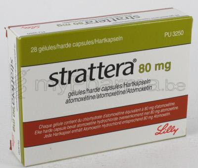 Pharmacie Parent SPRL : Home > Substances actives - A - Atomoxétine ...