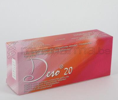Pharmacie Parent SPRL : Home > DESO 20 6X21 COMP