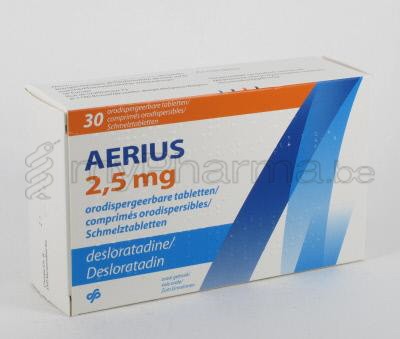 Pharmacie Parent SPRL : Substances actives - D - Desloratadine - AERIUS ...