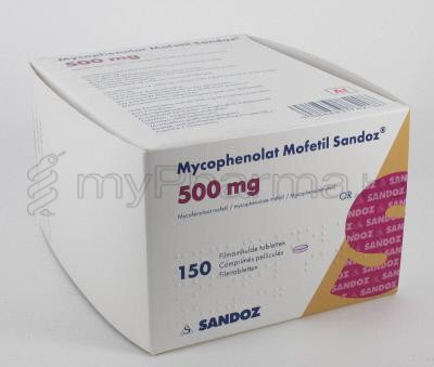 Pharmacie Parent SPRL : Substances actives - M - Mycophénolate