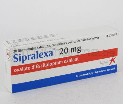 Pharmacie Parent SPRL : Substances actives - E - Escitalopram ...