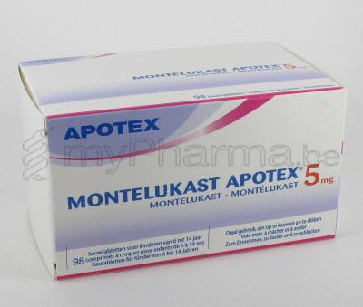 Pharmacie Parent SPRL : Home > Substances actives - M - Montélukast (5 ...