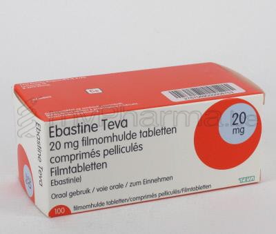 Pharmacie Parent SPRL : Substances actives - E - Ebastine - EBASTINE ...