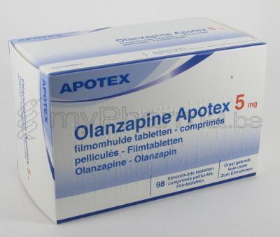 Pharmacie Parent SPRL : Substances actives - O - Olanzapine ...
