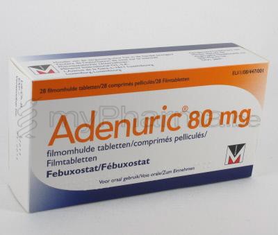 Pharmacie Parent SPRL : Home > Substances actives - F - Fébuxostat ...