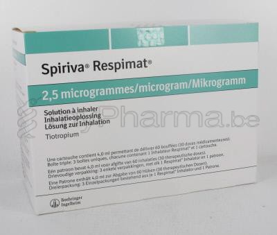 Pharmacie Parent SPRL : Home > Substances actives - T - Tiotropium