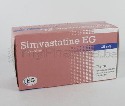 Pharmacie Parent SPRL : Substances actives - S - Simvastatine