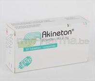 Pharmacie Parent SPRL : Substances actives - B - Bipéridène - AKINETON ...