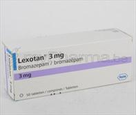 Pharmacie Parent SPRL : Substances actives - B - Bromazépam - LEXOTAN 3 ...