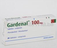 Pharmacie Parent SPRL : GARDENAL 100 MG 20 COMP