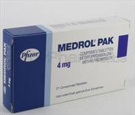 Pharmacie Parent SPRL : MEDROL PAK 4 MG 21 COMP