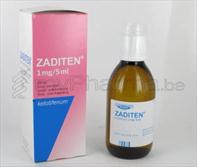 Pharmacie Parent SPRL : ZADITEN 1MG/5ML 200 ML SIROP