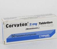 Pharmacie Parent SPRL : Substances actives - M - Molsidomine - CORVATON ...