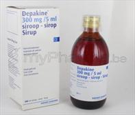 Pharmacie Parent SPRL : DEPAKINE 300 MG/5ML 300 ML SIROP