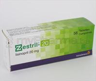 Pharmacie Parent SPRL : Substances actives - L - Lisinopril - ZESTRIL ...