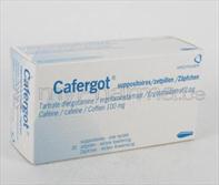 Pharmacie Parent SPRL : Substances actives - E - Ergotamine - CAFERGOT ...