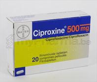 Pharmacie Parent SPRL : Substances actives - C - Ciprofloxacine ...